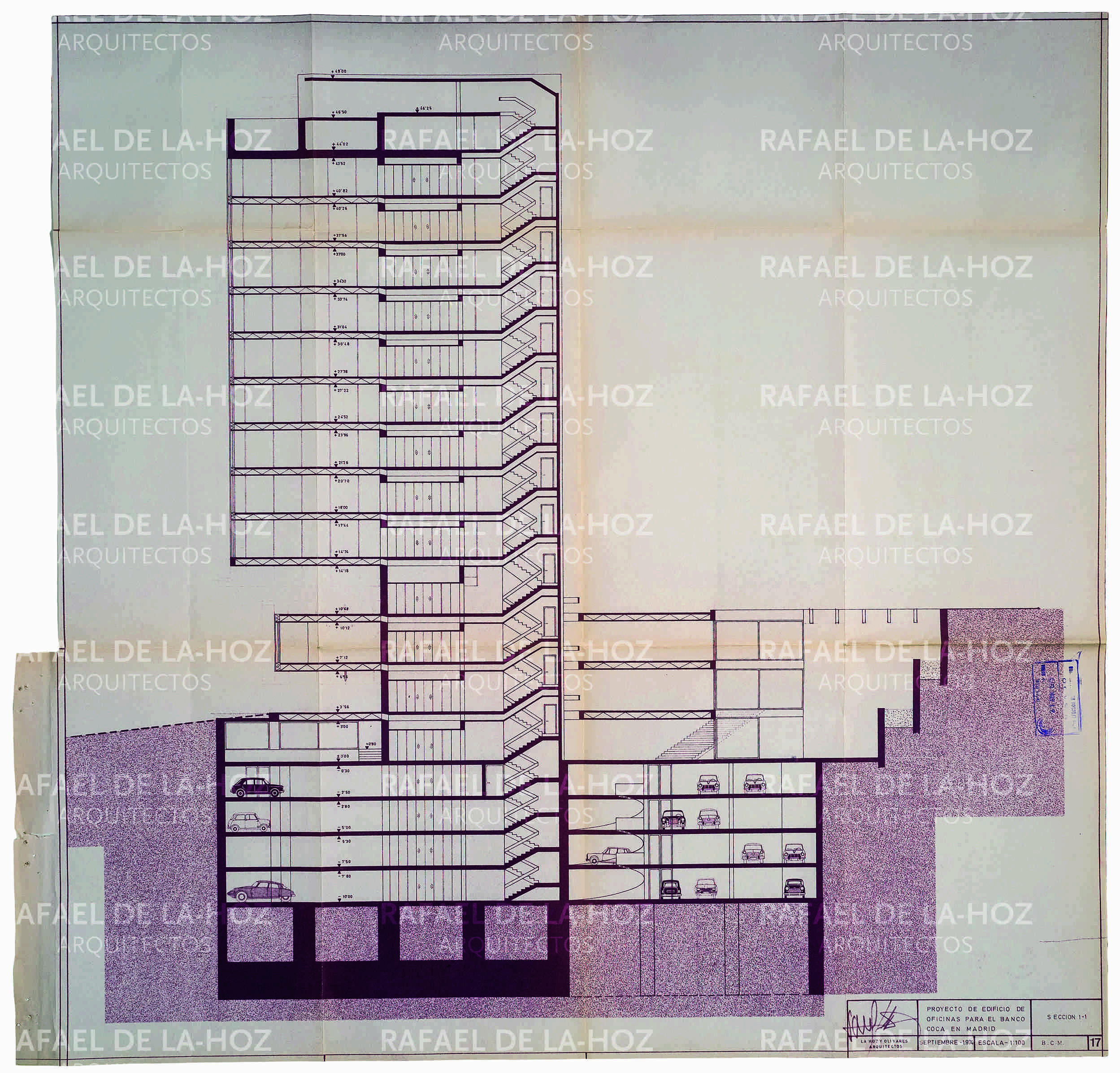 Edificio Castelar para el Banco Coca en Madrid | Material original